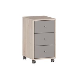 Tchibo - Rollcontainer &raquo;Serie 400&laquo; - 32,5x39x60cm - silber -