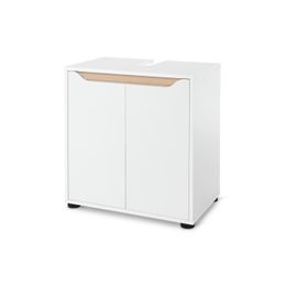 Tchibo - Waschbeckenunterschrank - 60x38,5x63cm - schwarz -