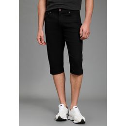 Bruno Banani Herren Jeansbermudas "Hutch-Bermuda", schwarz, Gr. 42, unifarben, Denim/Jeans, Obermaterial: 98% Baumwolle, 2% Elasthan, Jeans,