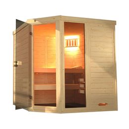 Weka-Design-Sauna &raquo;Lahti&laquo; - naturfarben