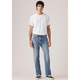 Levi's LEVI'S Herren Straight-Jeans "505", blau, Gr. 31, unifarben, Denim/Jeans, Obermaterial: 99% Baumwolle, 1% Elasthan, Jeans, REGULAR