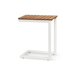 Tchibo - Beistelltisch - 46,5x30x56cm - wei&szlig; -