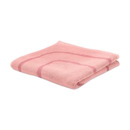 Tchibo - Jacquard-Badetuch - rosa