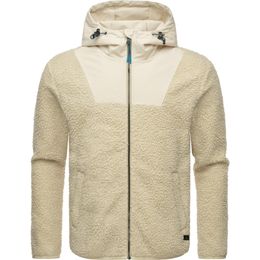 Ragwear Funktionsfleecejacke 'Adar' Herren Gr&ouml;&szlig;e L creme / hellbeige