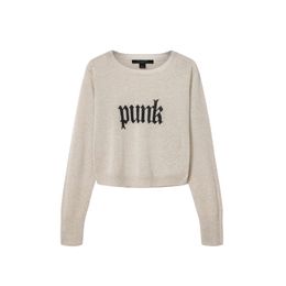 AllSaints Pullover 'DEETZ' Damen Gr&ouml;&szlig;e M schwarz / wollwei&szlig;