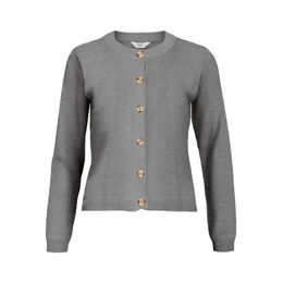 Object Knit Cardigan 'ESTER' female size XL mottled grey