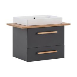 Tchibo - Waschtisch &raquo;Duo&laquo; - 82x50x61,5cm - anthrazit -