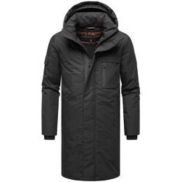 STONE HARBOUR Herren Regenmantel "Xandroo XX", schwarz, Gr. L, Obermaterial: 100% Polyester. Innenfutter: 100% Polyester. Wattierung: 100% Polyester.