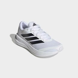Damen Laufschuh "RUNFALCON 6", adidas Performance, Gr. 43, schwarz-wei&szlig;, Synthetik, Textil, Schuhe