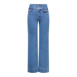 Only Jeans 'ONLJUICY-WAUW' Damen Gr&ouml;&szlig;e 29 blau