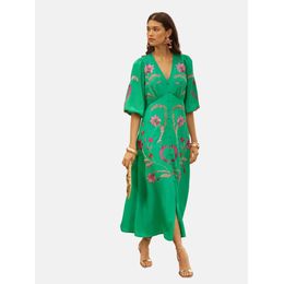 Love & Roses Kleid Damen Gr&ouml;&szlig;e 36 gr&uuml;n Sommerkleid