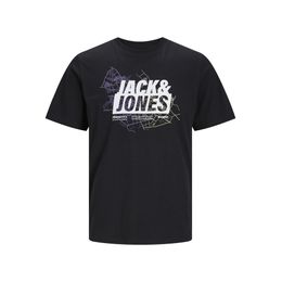 Jack & Jones JACK & JONES Shirt 'Map' male size S Black