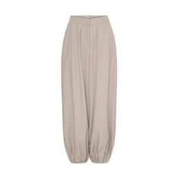 Ichi Pleat-Front Pants 'IHFAVA' female size 54 Greige