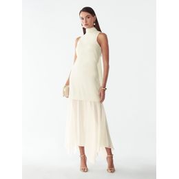 St Mrlo Kleid 'Oro' Damen Gr&ouml;&szlig;e 44 wollwei&szlig; Sommerkleid