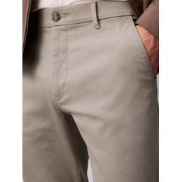 Calvin Klein Herren Stoffhose "SLIM REFINED COTTON STRETCH TROU", beige, Gr. 31, unifarben, Web, Obermaterial: 90% Baumwolle, 8% Elastomultiester, 2%