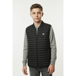 Ellesse Jungen Steppweste, schwarz, Gr. 152, Obermaterial: 100% Polyester, Westen, f&uuml;r Kinder und Jugendliche, aus Polyester