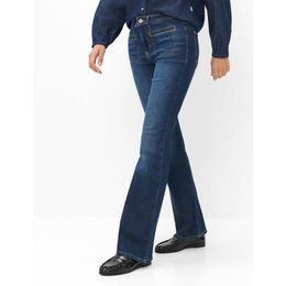 Brax Damen Five-Pocket-Hose Style SHAKIRA USED REGULAR BLUE, denim blau regular, Gr. 40K