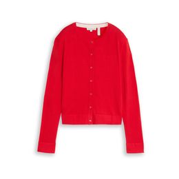 Tom Tailor Strickjacke Damen Gr&ouml;&szlig;e XS rot