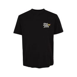 Jack & Jones Plus Jack & Jones Plus T-Shirt 'JJLEGEND' Herren Gr&ouml;&szlig;e XXXL honig / schwarz / wei&szlig;