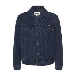Wrangler Jacke 'Authentic' Herren Gr&ouml;&szlig;e XL blue denim Sommerjacke