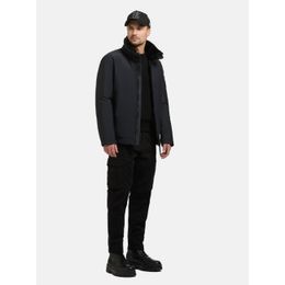 Khujo Herren Outdoorjacke "Huey", schwarz, Gr. S, Obermaterial: 83% Polyester, 17% Elasthan. Innenfutter: 100% Nylon. Wattierung: 100% Polyester,