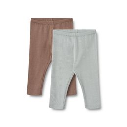Wheat M&auml;dchen Leggings "Wheat 2 Leggings Jules", braun, Gr. 68, unifarben, 95% Baumwolle (Bio), 5% Elasthan, Hosen