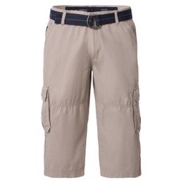 Casamoda Herren 3/4-Hose "Casamoda 3/4 - Shorts uni", beige, Gr. 30, 100% Baumwolle, Hosen