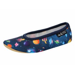 Lico M&auml;dchen Gymnastikschuh "Gymnastikschuh G 1 Style", Gr. 34, blau, Textil, Schuhe