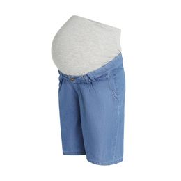 Only Maternity Pleated Jeans 'OLMBEA' female size 35/36 Blue denim / mottled grey