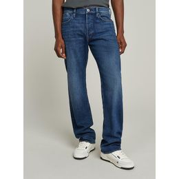 G-Star Raw G-STAR Herren 5-Pocket-Jeans "Dakota Regular Straight Jeans", blau, Gr. 34, Obermaterial: 94% Baumwolle, 5% Elastomultiester, 1% Elasthan, Jeans