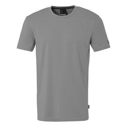 Kempa Herren T-Shirt "Shirt TEAM", grau, Gr. L, Obermaterial: 60% Baumwolle CO. 40% Polyester Pol. recyc.., Shirts