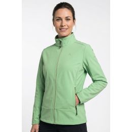 Sch&ouml;ffel SCH&Ouml;FFEL Damen Softshelljacke "Softshell Jk Style Mirusha WMS", gr&uuml;n, Gr. 34, Obermaterial: 100% Polyester, Jacken