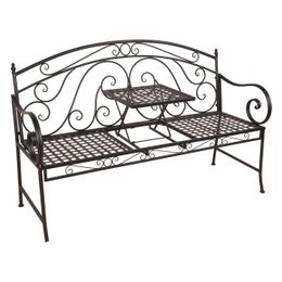 Tchibo - Gartenbank &raquo;Saket&laquo; - 148x55x96cm - schwarz -