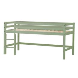 Hoppekids Halbhochbett &raquo;Dream&laquo; - 101x105x208cm - gr&uuml;n -