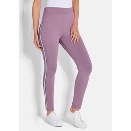 GOLDNER Damen 2-in-1-Hose "Kurzgr&ouml;&szlig;e Zweierpack Leggings mit schmalem Bein", schwarz, Gr. 20, Obermaterial: 95% Baumwolle CO. 5% Elasthan EL., Hosen,