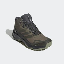 adidas terrex Damen Wanderschuh "SKYCHASER AX5 MID GORE-TEX", Gr. 42, braun, Synthetik, Textil, Schuhe, wasserdicht dank Gore-Tex Membrane