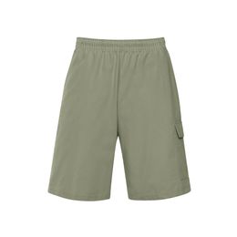 TRIGEMA Damen Jerseyhose "TRIGEMA Cargo-Bermuda aus 100% Baumwolle", gr&uuml;n, Gr. M, Web, 100% Baumwolle, Hosen