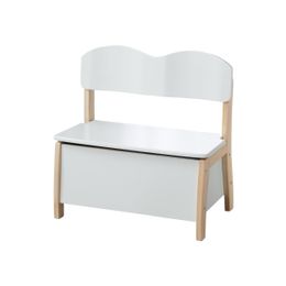 Roba Kindertruhenbank - 61,5x33,5x61,5cm - wei&szlig; -