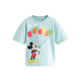 next Shirt 'Mickey Mouse' boy size 104 Pastel blue / Yellow / Red / Black