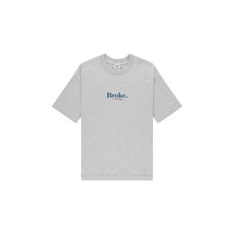 Pockies T-Shirt 'Broke' Herren Gr&ouml;&szlig;e M blau / graumeliert / rot
