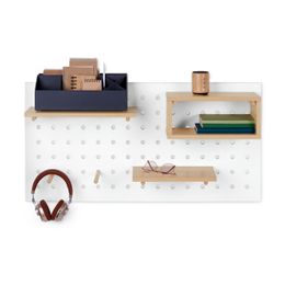 Tchibo - Flexibles Wandregal - 33,5x16x15cm - braun -