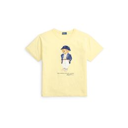 Polo Ralph Lauren T-Shirt Damen Gr&ouml;&szlig;e L creme / blau / karamell / pastellgelb