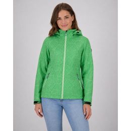 LPO Damen Funktionsjacke "Funktionsjacke Shelby &ndash; X-TEC-Membran mit 8.000 mm Wassers&auml;ule", gr&uuml;n, Gr. 38, Web, 96% Polyester. 4% Elasthan, Jacken,