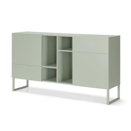 Tchibo - Sideboard mit Kufen - 160x40x88cm - gr&uuml;n -
