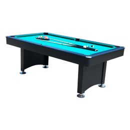 L.A. Sports Pool-Billardtisch - schwarz
