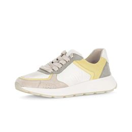 Gabor Damen Sneaker "Sneaker low", Gr. 40, gelb, Schuhe