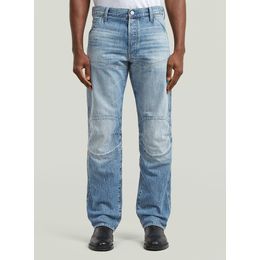 G-Star Raw G-STAR Herren Regular-fit-Jeans "G-STAR Elwood Regular Jeans", blau, Gr. 27, Obermaterial: 50% Baumwolle, 30% Baumwolle, 20% Baumwolle, Jeans