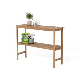 Tchibo - Gro&szlig;e Konsole mit 2 Ebenen &raquo;Lenja&laquo; - 130x40x100,5cm - braun -