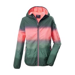 Killtec M&auml;dchen Funktionsjacke "KOS 155 GRLS JCKT", bunt, Gr. 128, Obermaterial: 100% Polyester.Futter: 100% Polyester, Jacken, Leichte, wetterfeste