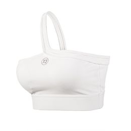 YEAZ Damen Sporttop "Top ADORE", wei&szlig;, Gr. L, Obermaterial: 78% Polyester PES. 22% Elasthan EL., Tops